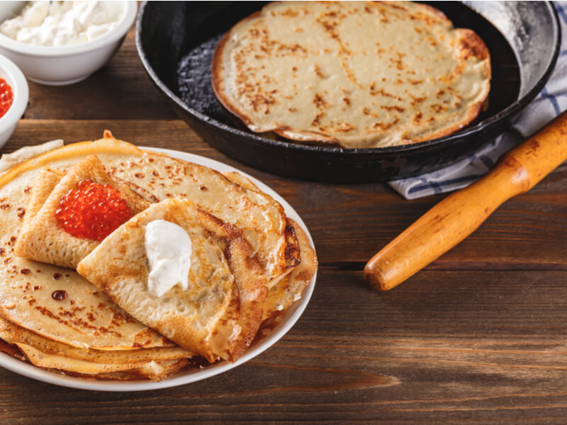 Blinier - Gammaldags Recept